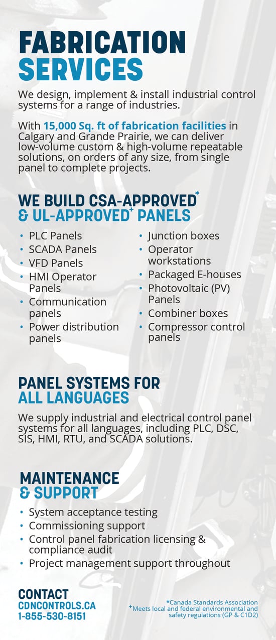Expert Control Panel Fabrication for Operational Efficiency